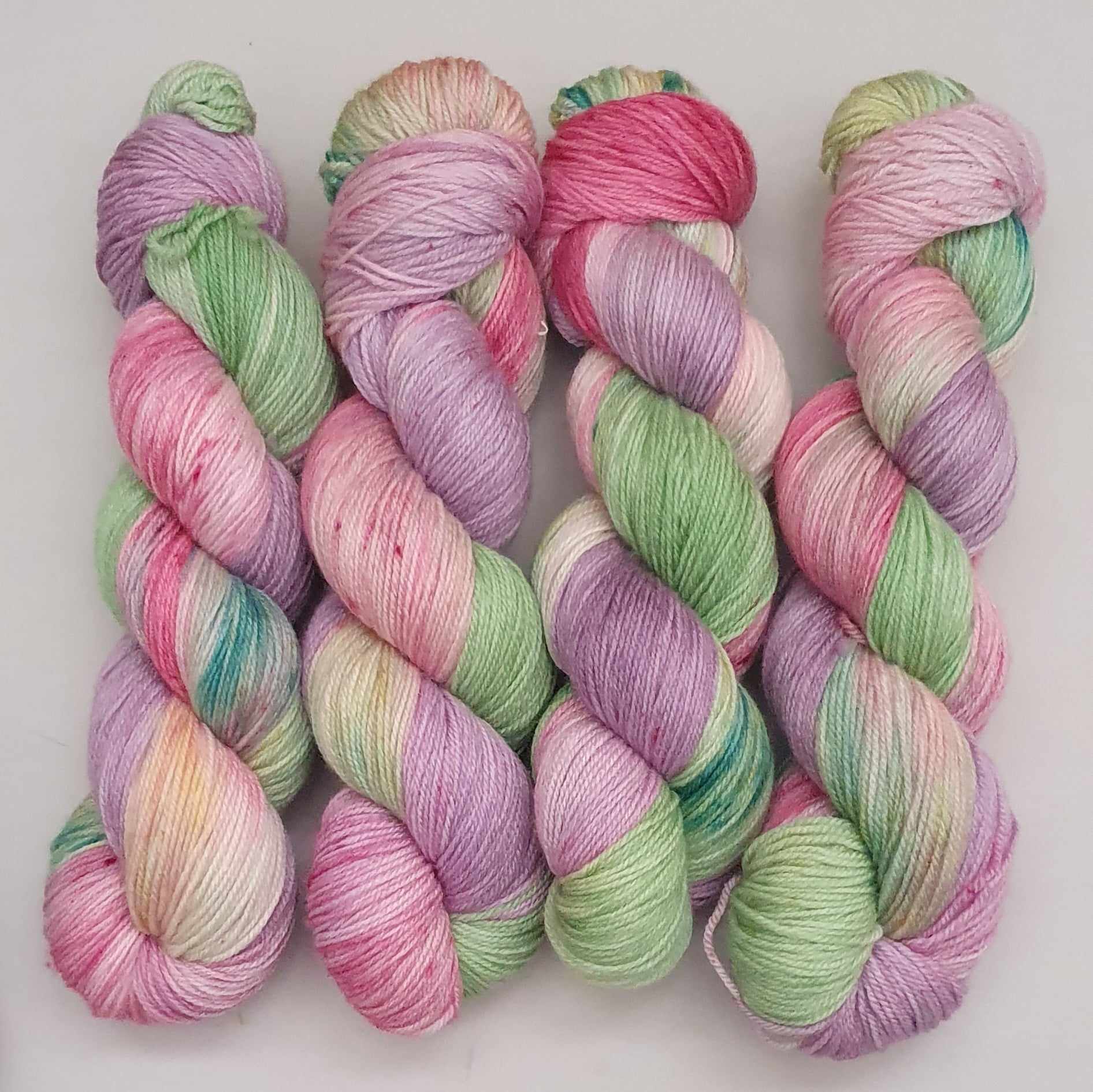 Flowerfall (Fledgling 4ply Sock - SW Merino / Nylon)